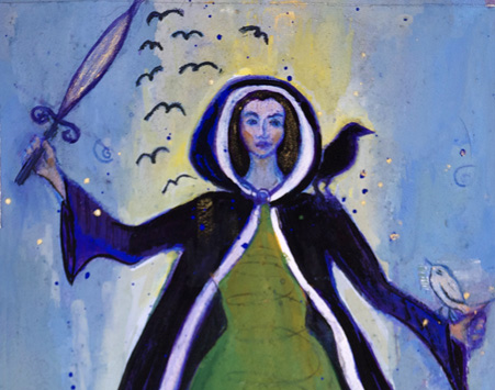 Morrigan, Celtic Goddess of Sovereignty, War and Fertility by Judith ...