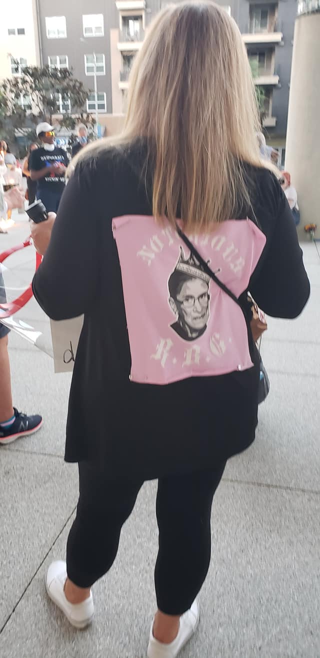 Photo Essay: RBG Memorial by Marie Cartier – Feminism and Religion