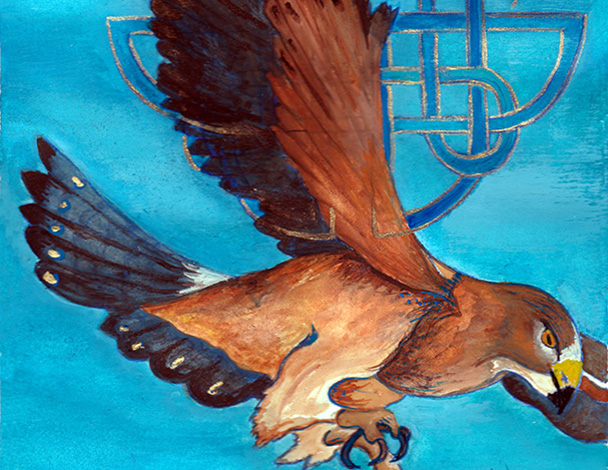 Hawk – A Soaring Visionary by Judith Shaw – Feminism and Religion