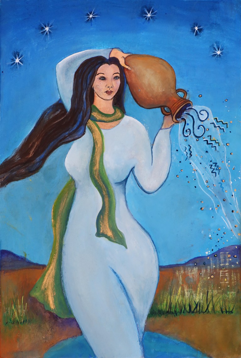 Aquarius and the Woman at the Well by Judith Shaw – Feminism and Religion